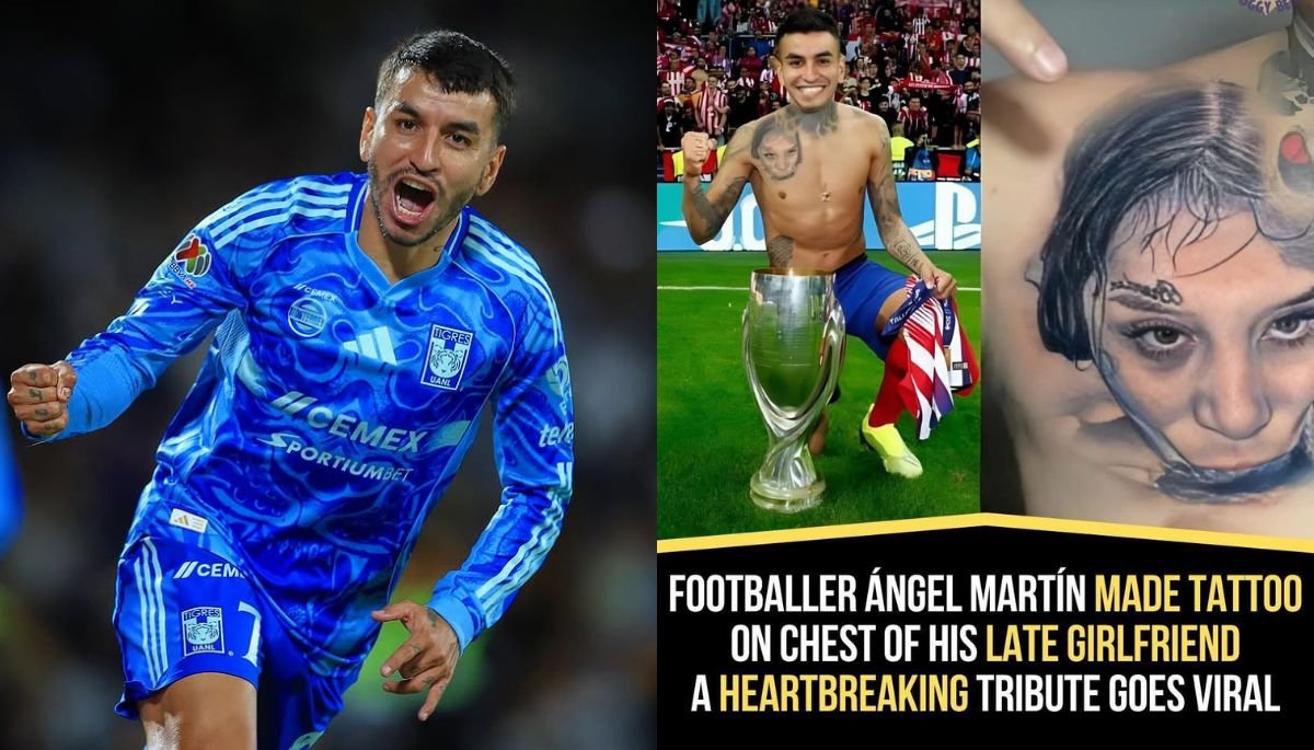 Footballer Angel Martin Tattoo Dedicated To His Late Girlfriend: Hyper ...